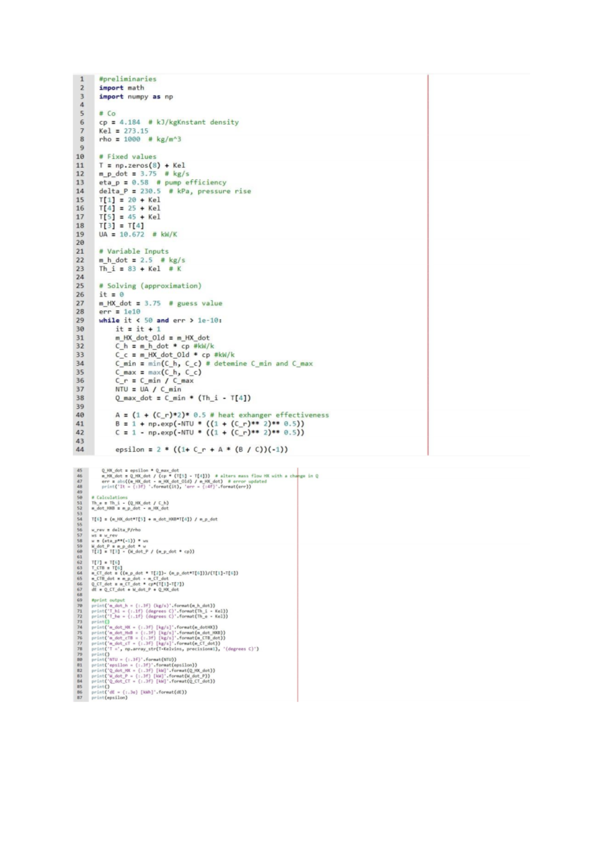 Assignment 1 python code - MEC3077F - Studocu