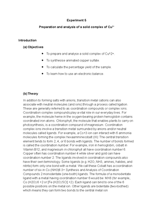 Dehydration of Menthol - Dehydration of Menthol Objective: The goal of ...