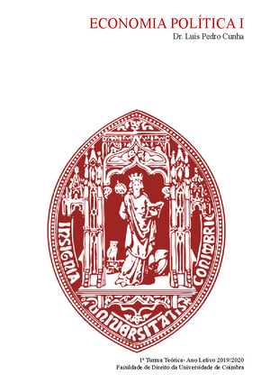 [Solved] O que o optimo de pareto - Economia Política I - Studocu