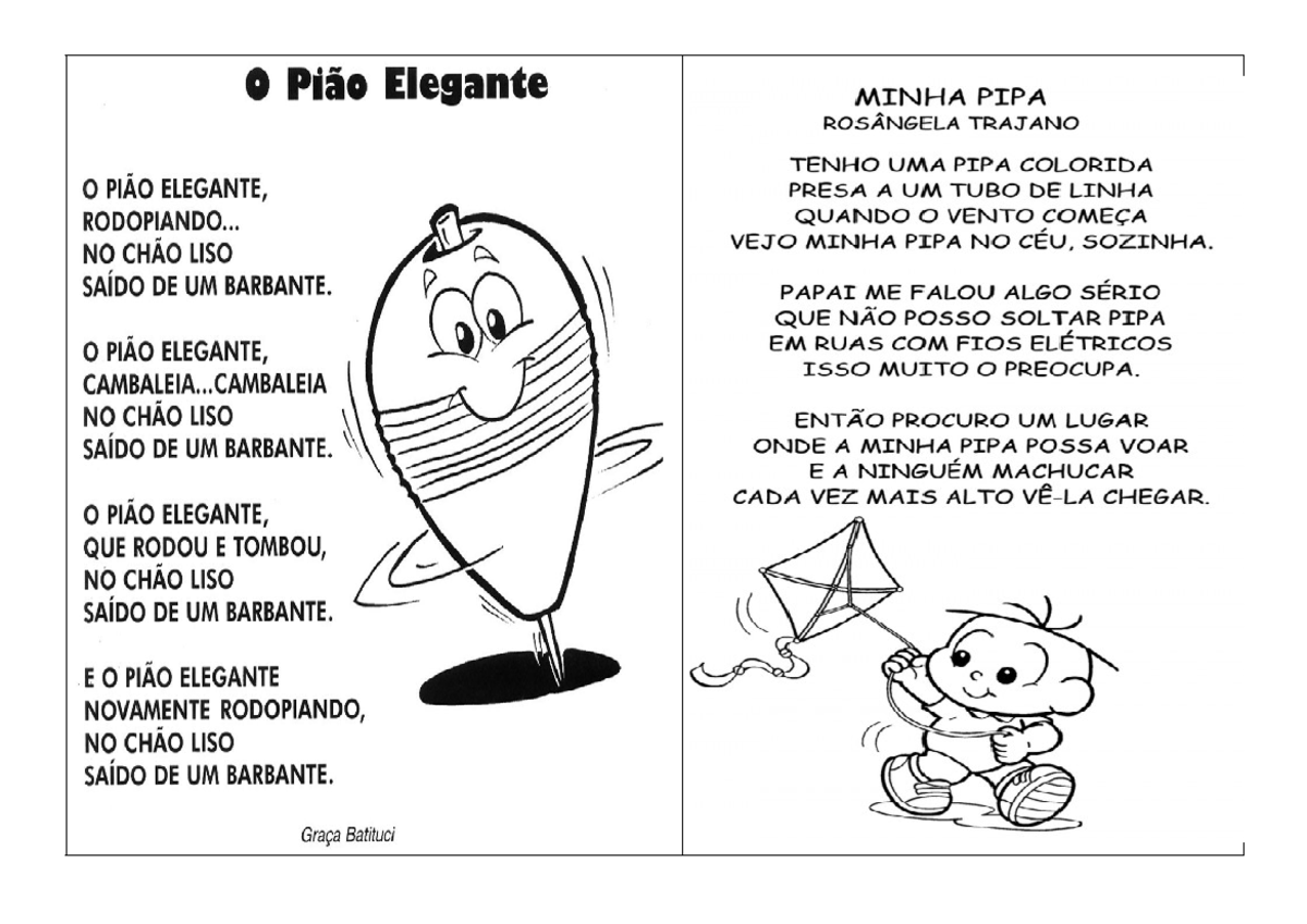 Atividade de Leitura: História e Significado da Pipa e do Pião - 0 PIÃ0 ...