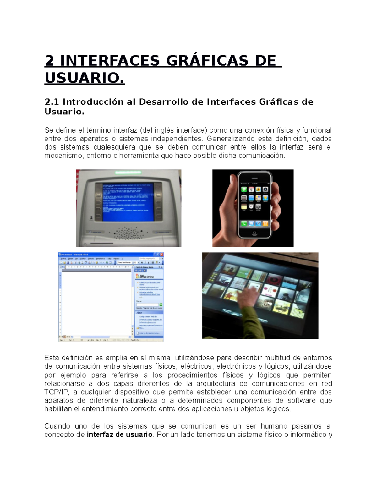 Unidad 2: Introducción a Interfaces Gráficas de Usuario en C# - Studocu