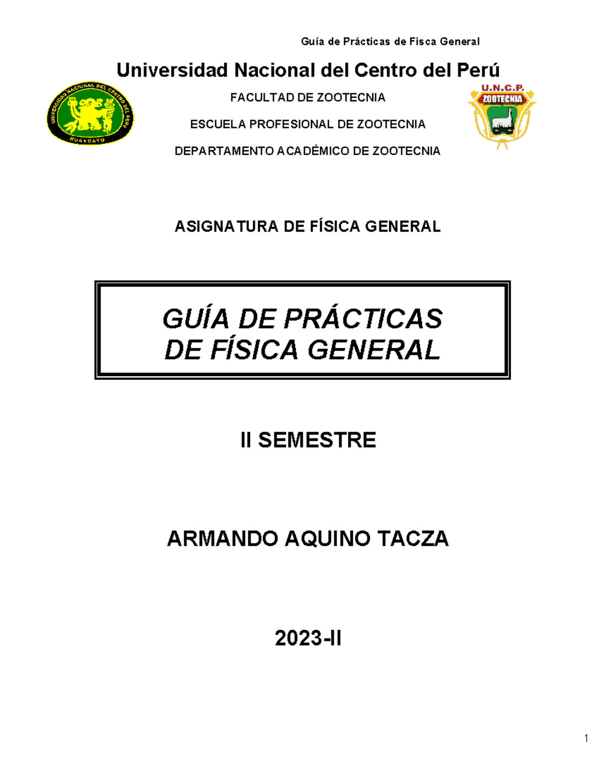 Guía de Prácticas de Física General II - Práctica 1: Cálculo del IMC ...