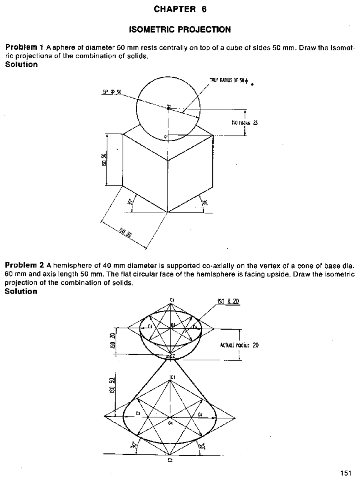 Isometric Projection Problems and Solutions for Exam Preparation - Studocu