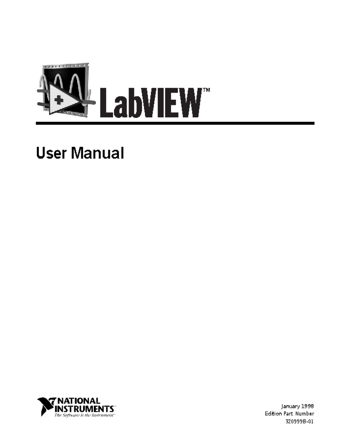 LabVIEW User Manual - Cap-1 Overview and Introduction to G Programming ...