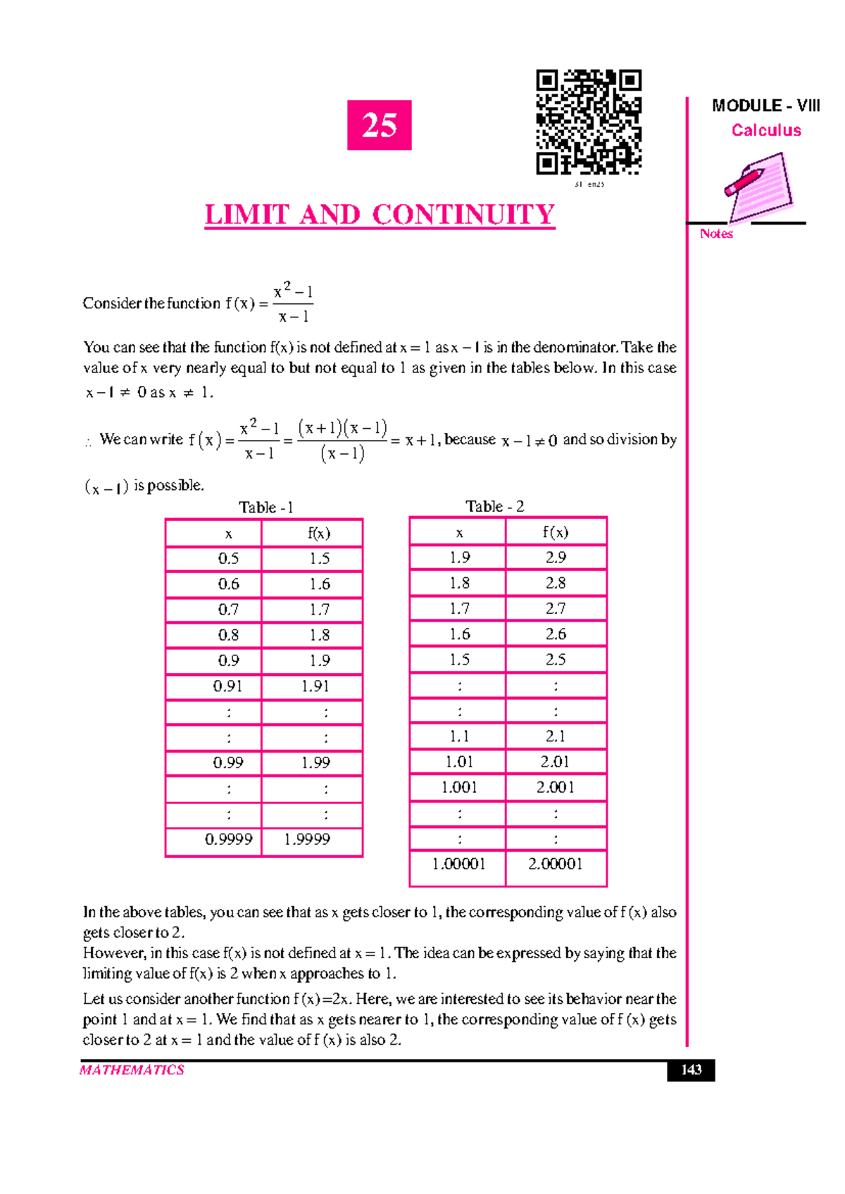 311 Maths Eng Lesson 25 - notes and practices - Notes MODULE - VIII ...