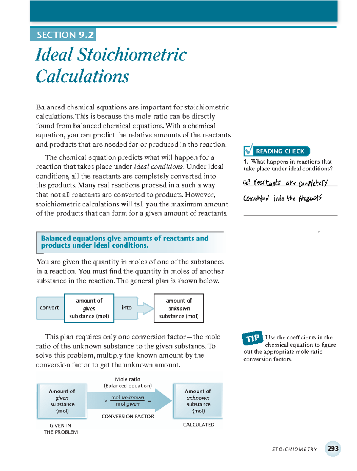 Chemistry 101: Balanced Chemical Equations & Stoichiometry Notes - Studocu