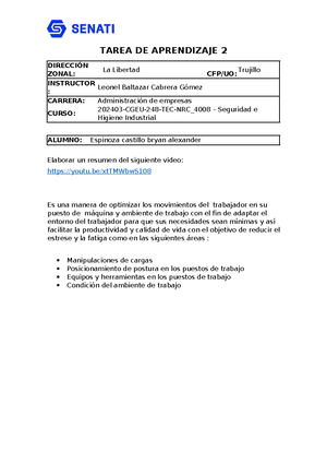 ACCU-211 Final Work Plan: Mantenimiento de Chasís y Carrocería - Studocu