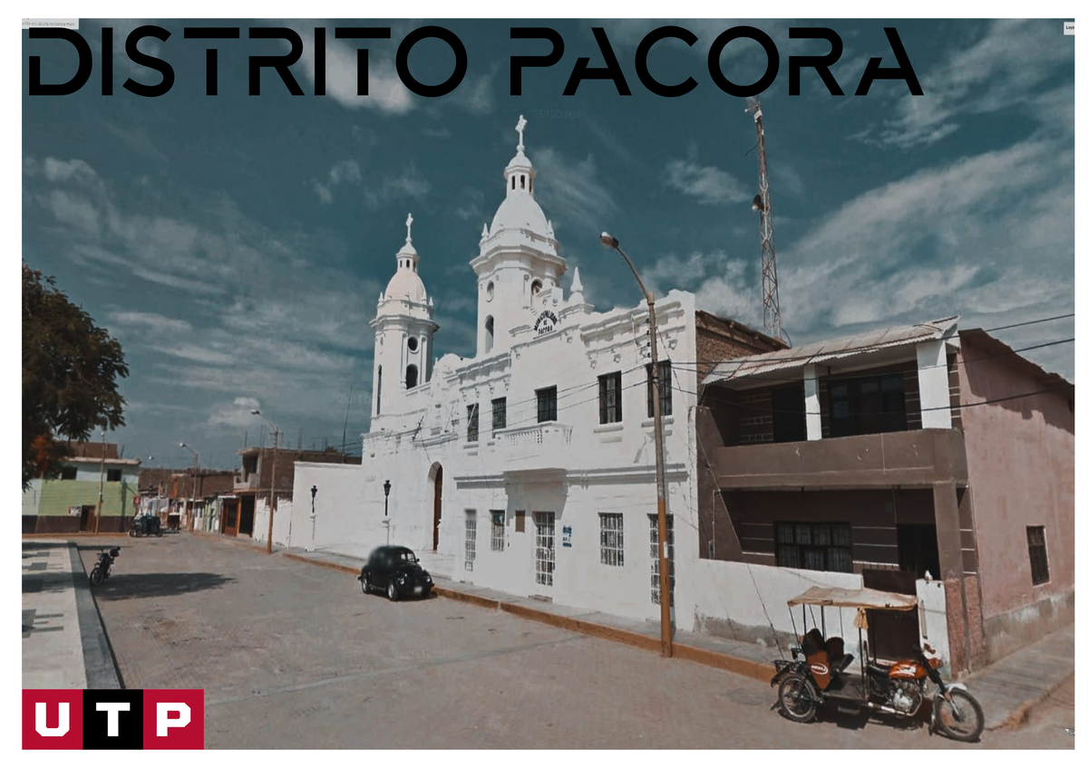 Pacora estructura urbana - distrito pacora UBICACIÓN Y LOCALIZACIÓN ...