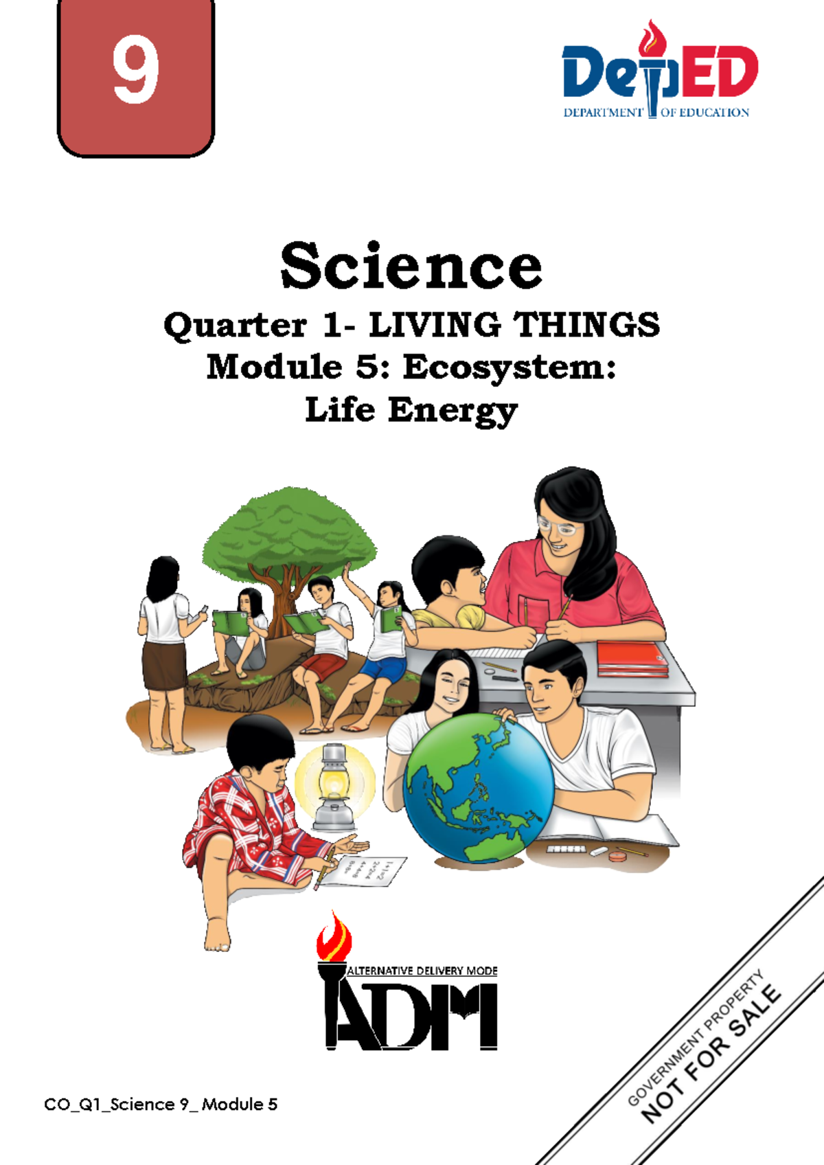 Science 9 - Module 5: Ecosystem and Life Energy Concepts - Studocu