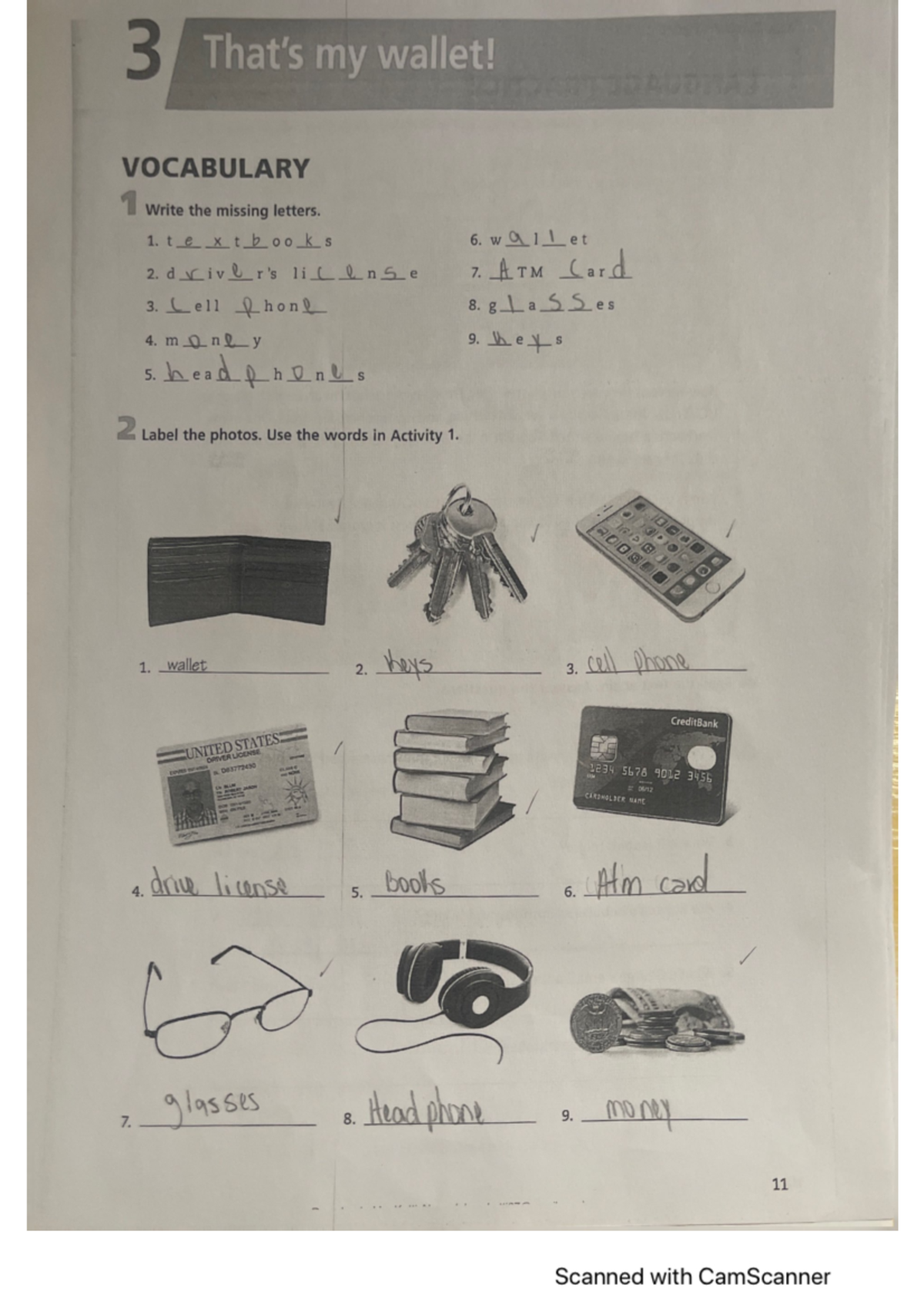 Unit 3 Completed Workbook - Key Exercises and Solutions - Studocu