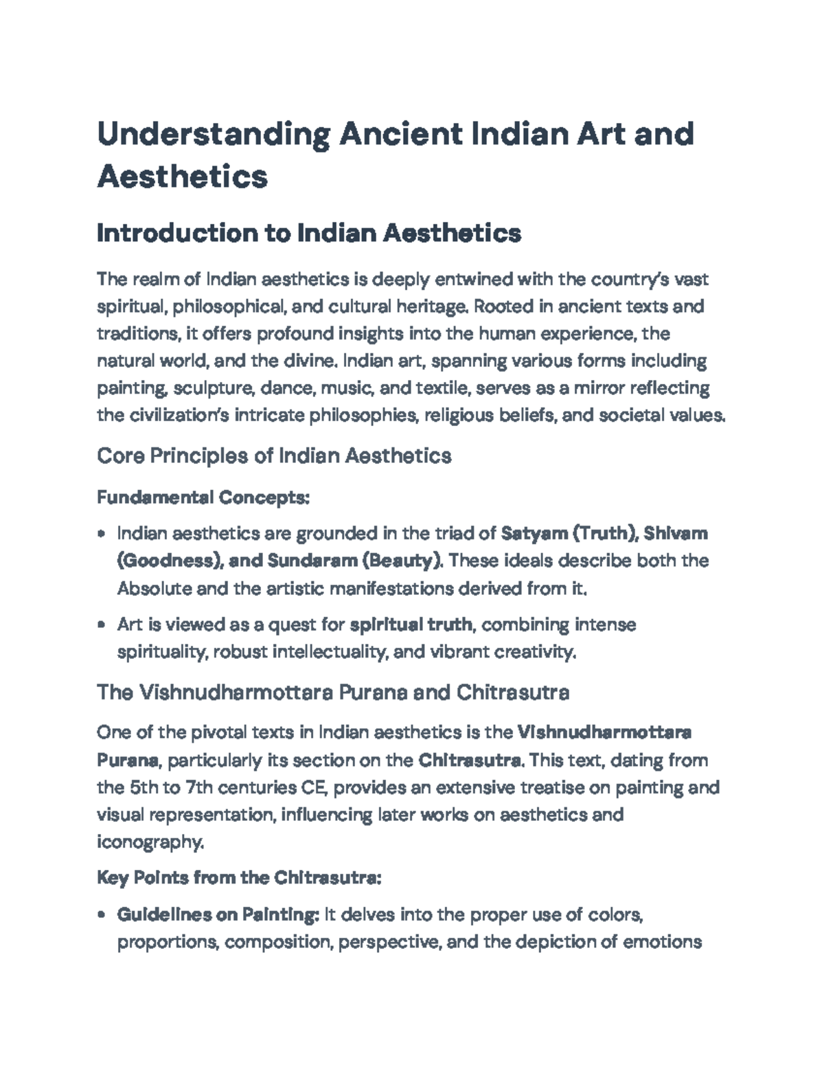 Understanding Ancient Indian Art and Aesthetics: Foundations and ...