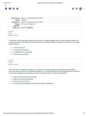 U2 Cuestionario investigacion de eventos laborales - Comenzado el ...