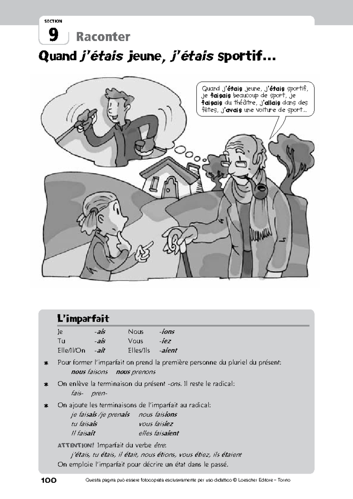 Section 9: Raconter - Compréhension des Temps: Imparfait vs Passé ...