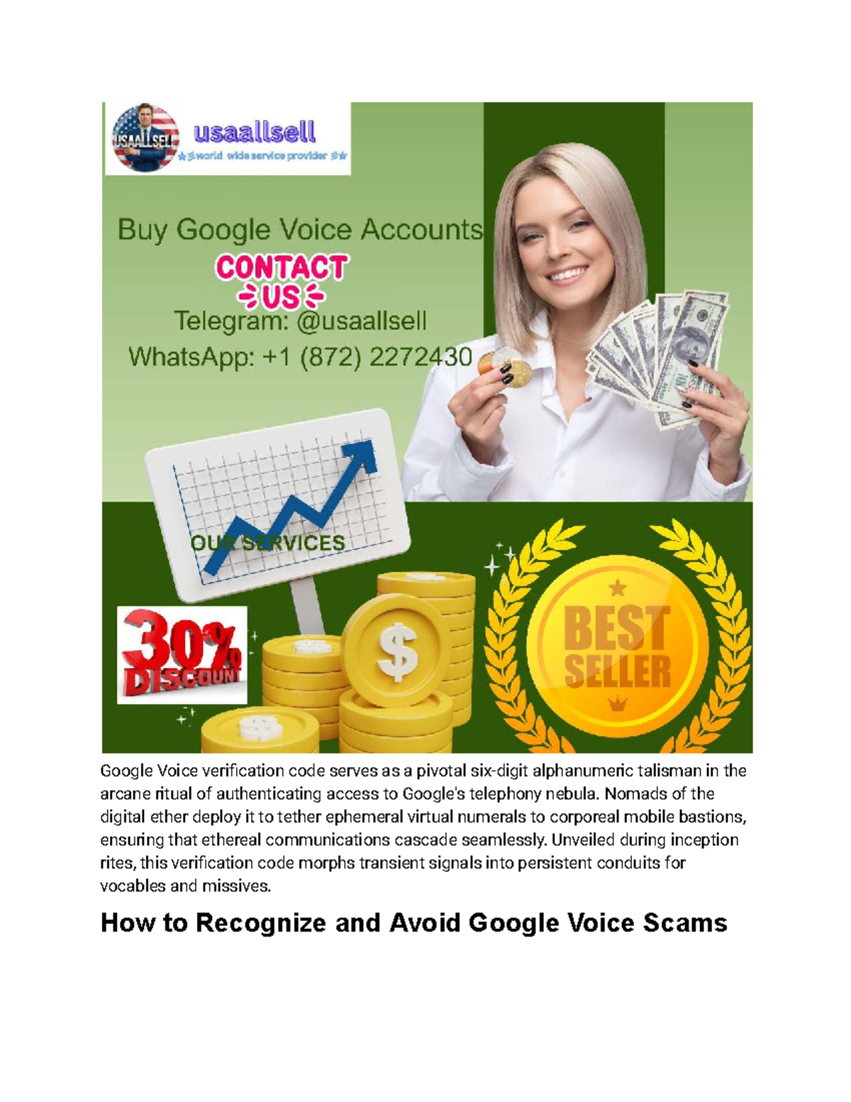 Google Voice Verification Code: Recognizing and Avoiding Scams - Studocu