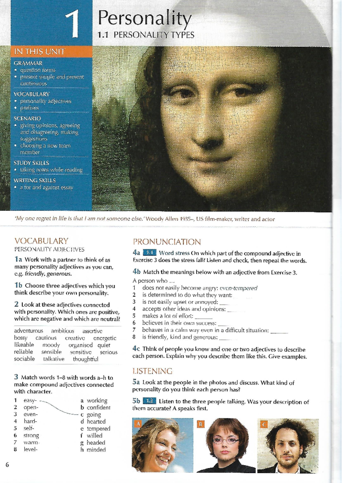 Unit 1 Study Guide: New Language Leader Intermediate - Studocu
