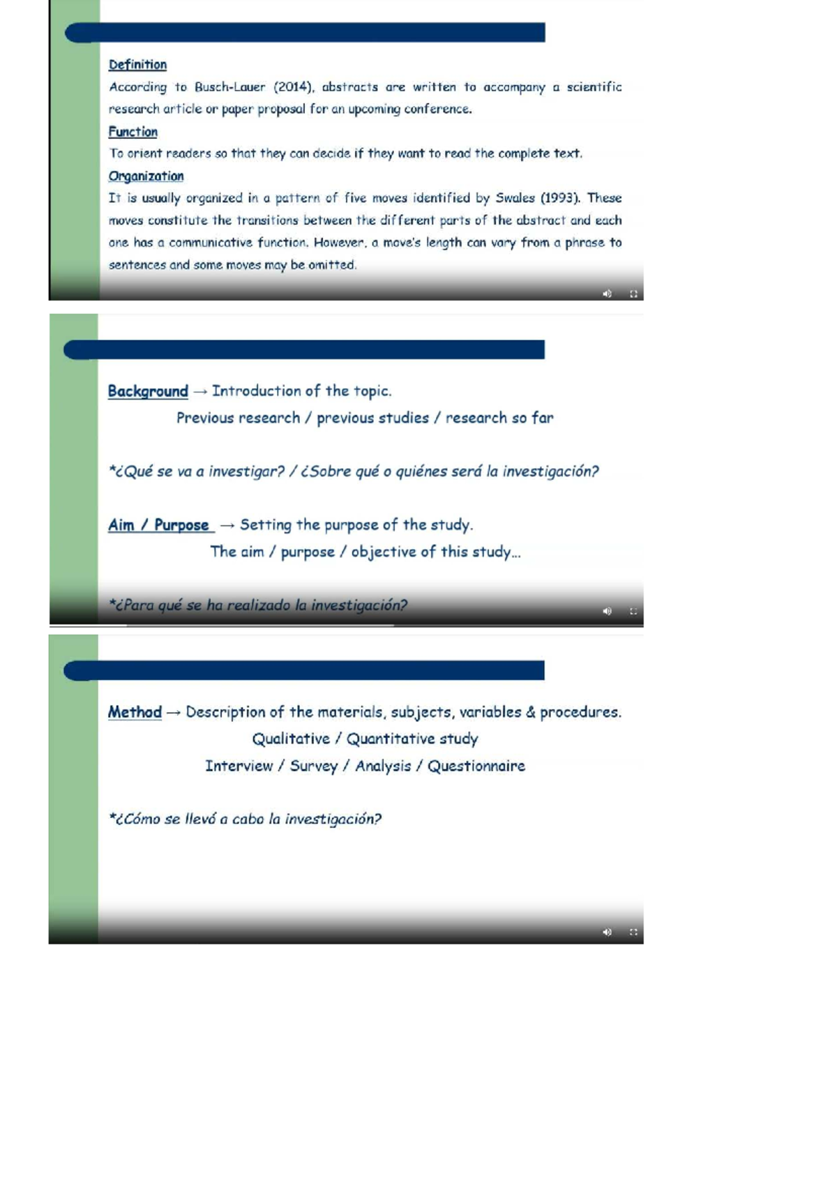 Abstract Structure and Functions in Research Papers (ENG 101) - Studocu