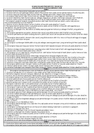 Contoh ESEI Sejarah STPM SEM 2 (Ramalan) - CONTOH ESEI SEJARAH STPM SEM ...