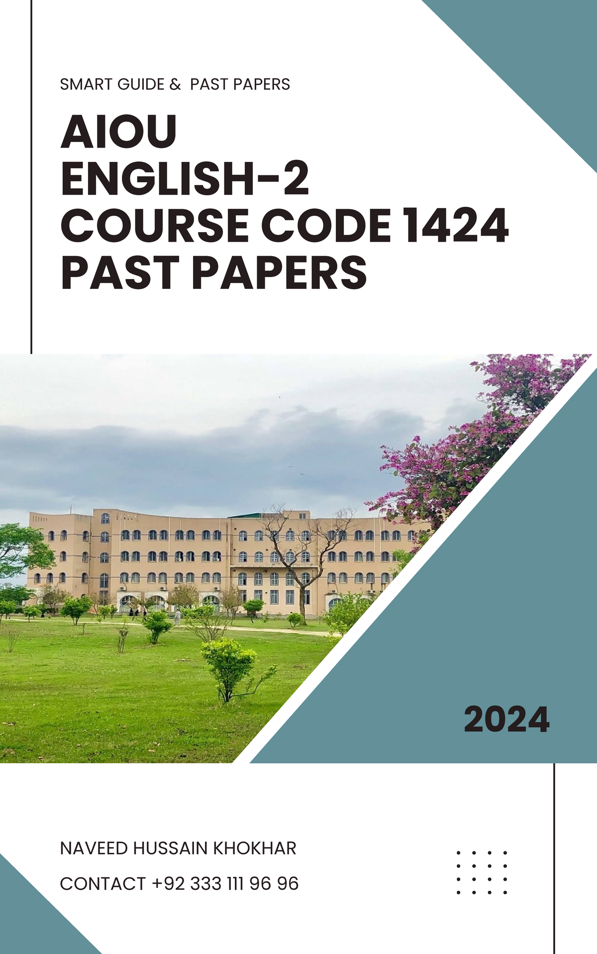 Aiou Solved Past Paper English Code 1424 Spring 2009