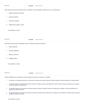 Evaluación e indicadores del desempeño SEM 1 - PREGUNTA 1 Señalar con bandera la pregunta ...