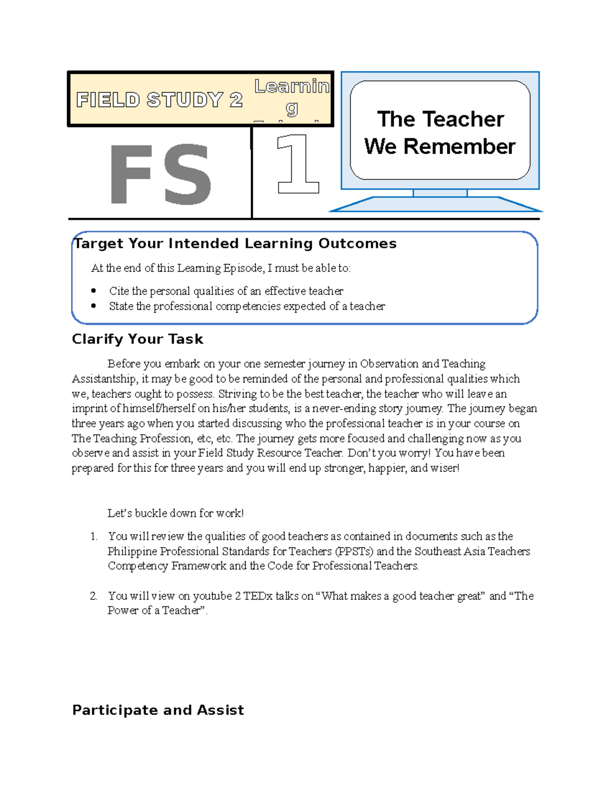 FS-2 - Understanding Action Research Principles and Practices - Studocu