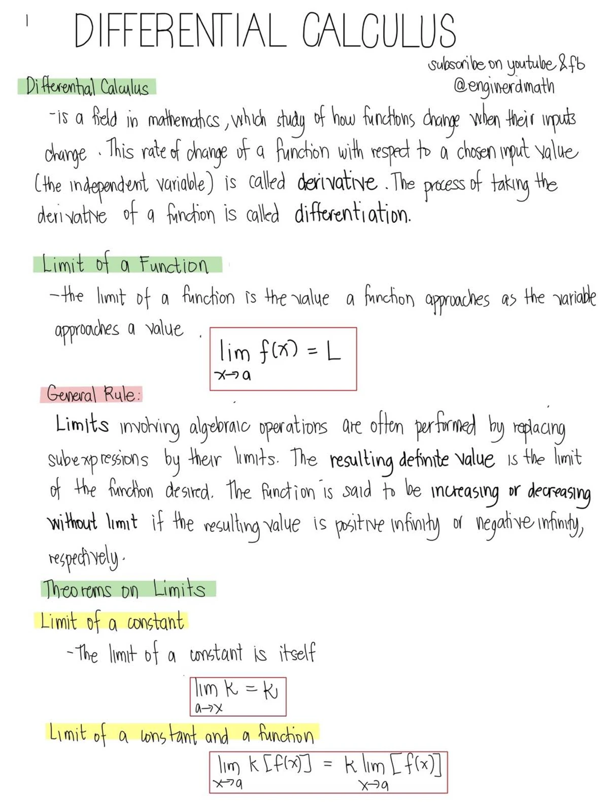 Past Board Exam Problems in Differential Calculus - Past Board Exam ...