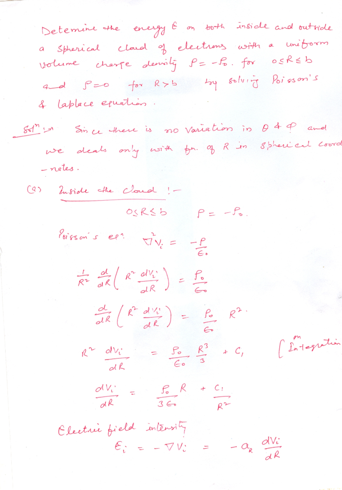 Electrostatics Study Notes for PHYS 101 - Studocu
