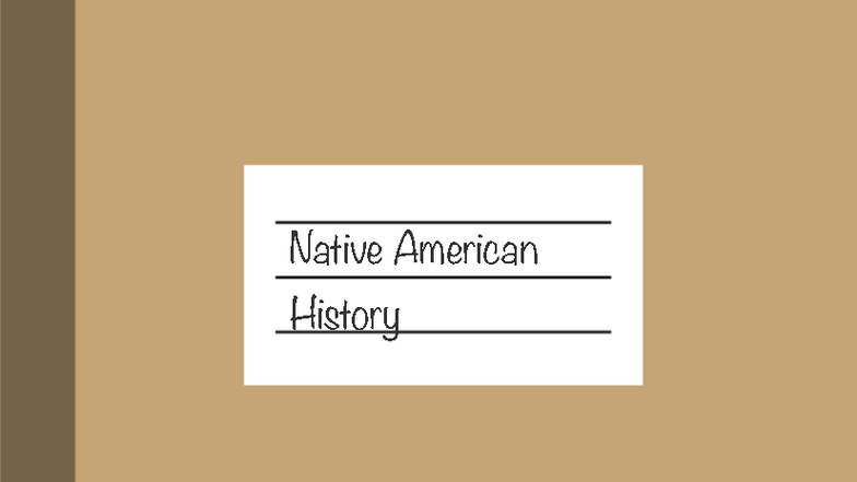 Native American History: Key Terms and the Sand Creek Massacre - Studocu