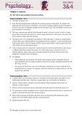 Psychology- Unit 3 - Grade: 12 - Victorian Certificate of Education ...