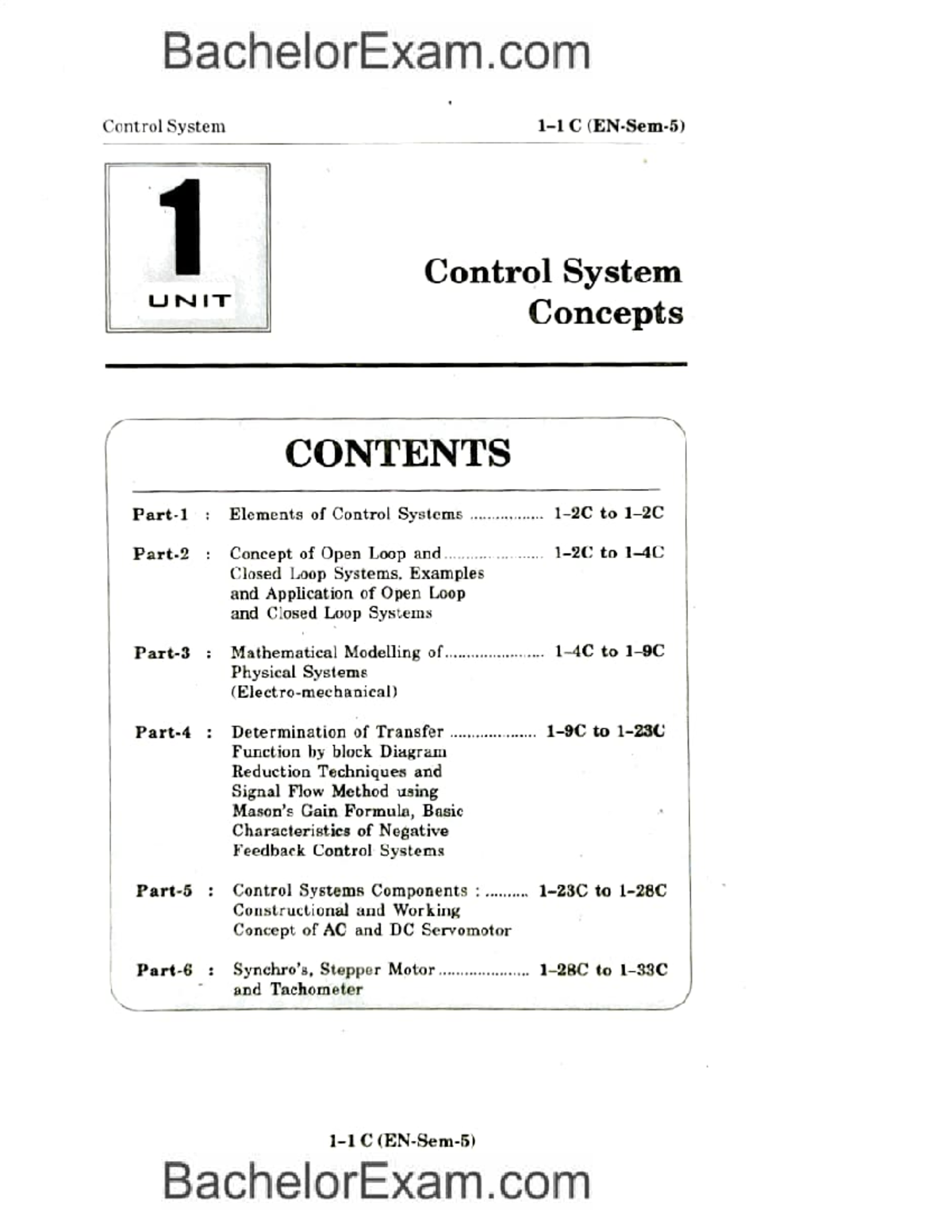 Control System Concepts and Applications: Open and Closed Loop Systems - Studocu