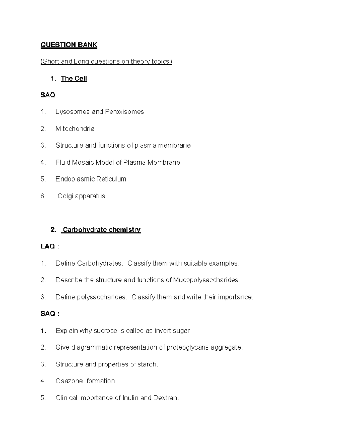 Q Bank 1409: Comprehensive Review of Biochemical Concepts and Processes ...