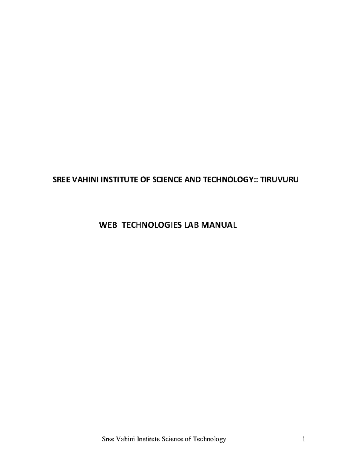 Web Technologies Lab Manual: Online Book Store Design - Studocu