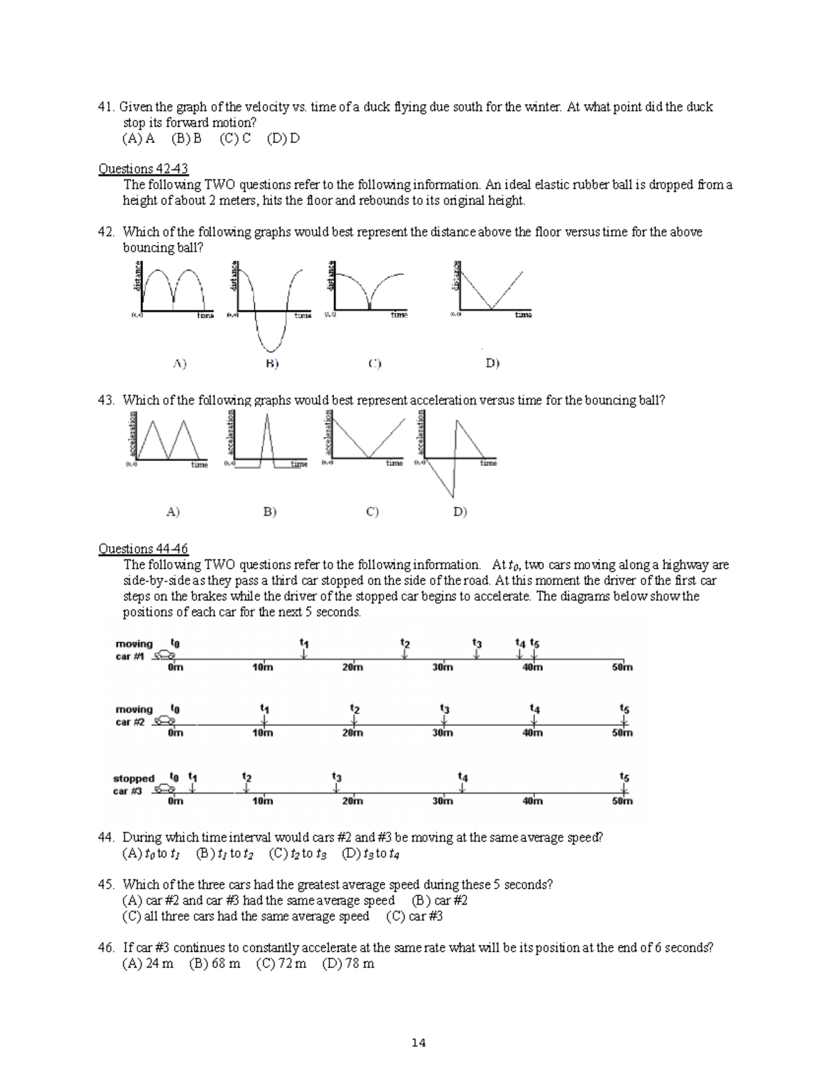 Physics 1 Workbook 1: Work Problems & Graph Analysis - Studocu