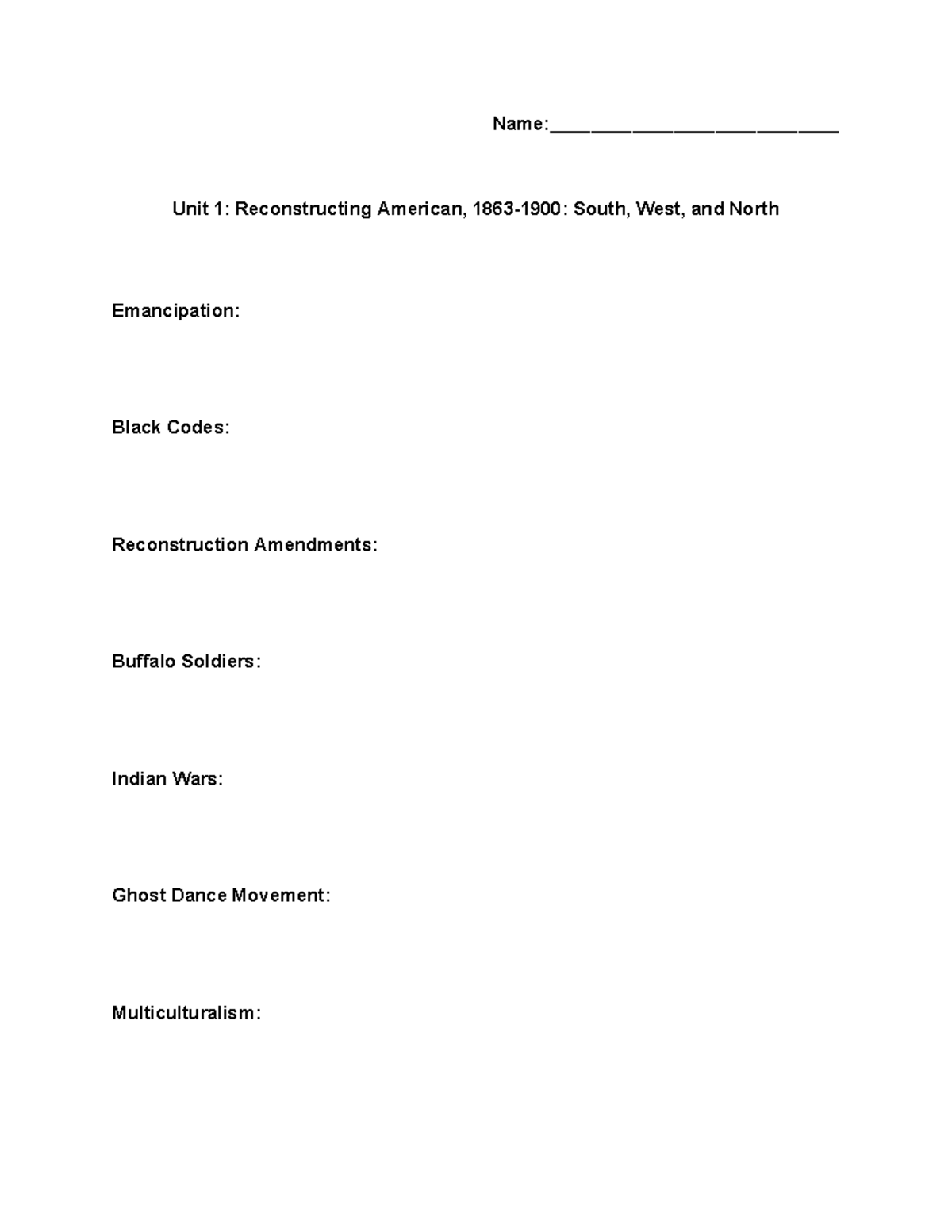 SDC Vocab: Key Terms in American History and Industrial Capitalism ...
