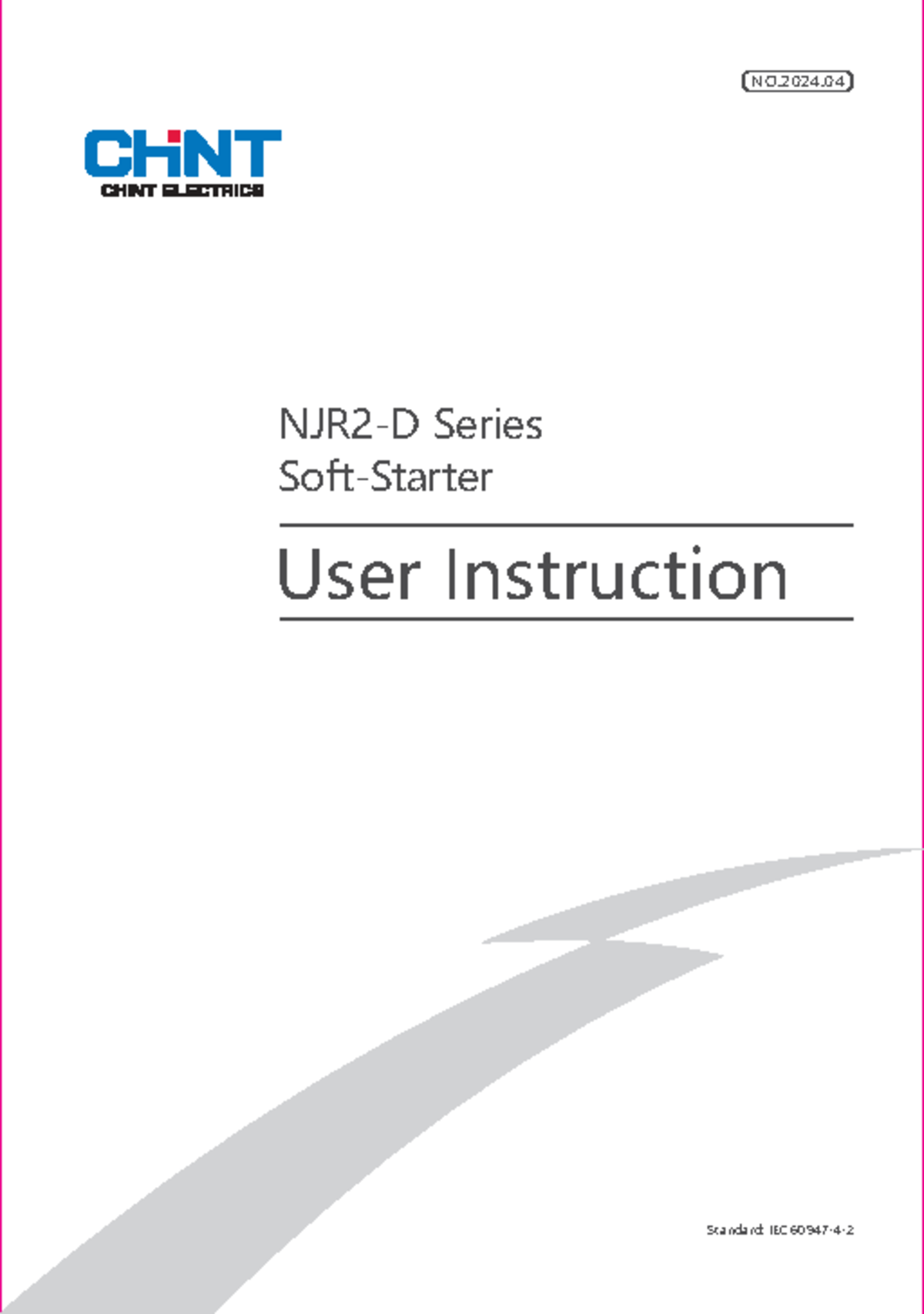 1905-NJR2-D Soft Starter User Instruction Manual - Studocu