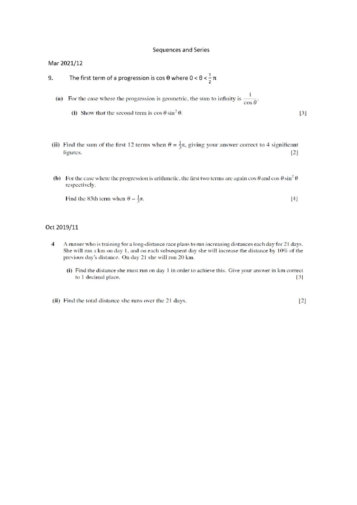 MATH 101 Assignment Week 3: Sequences and Series Analysis - Studocu