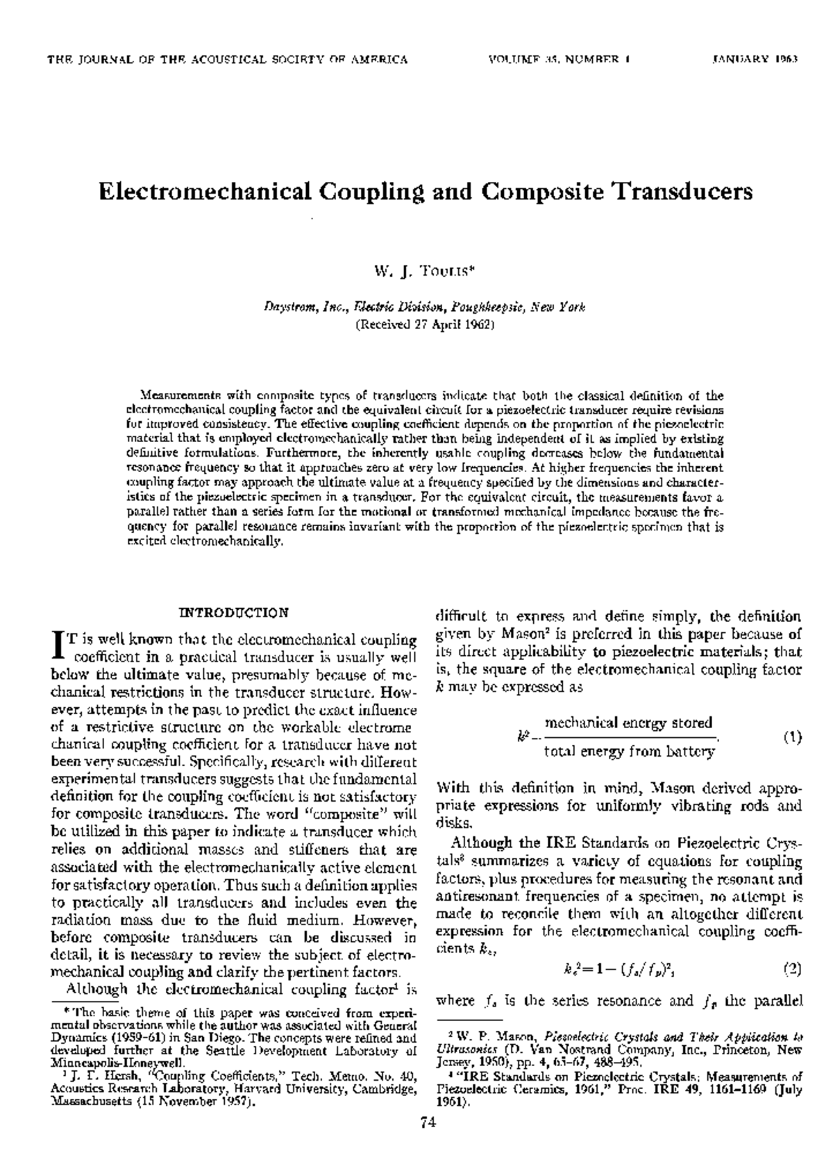 1963-JAc Soc Am 35 - Electromechanical Coupling in Composite ...