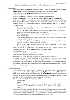 Kwestionariusz SOC-29 I Normy stenowe dla Kwestionariusza SOC Antonovsky - KWESTIONARIUSZ ...