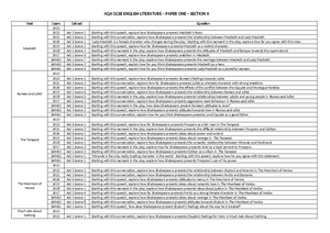 AQA GCSE Geography Paper 1 revision pack - GCSE Geography Paper 1 ...