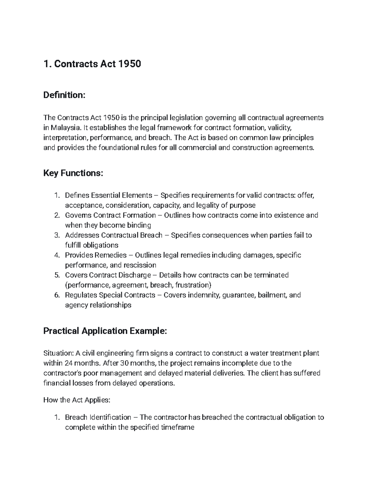 8 Acts in Civil Engineering: Legal Framework for Compliance and ...