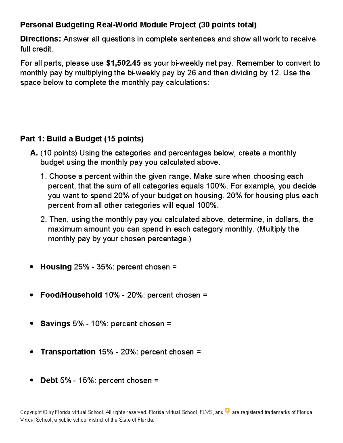 Personal Budgeting Project (0303) - Monthly Budget & Rental Research ...