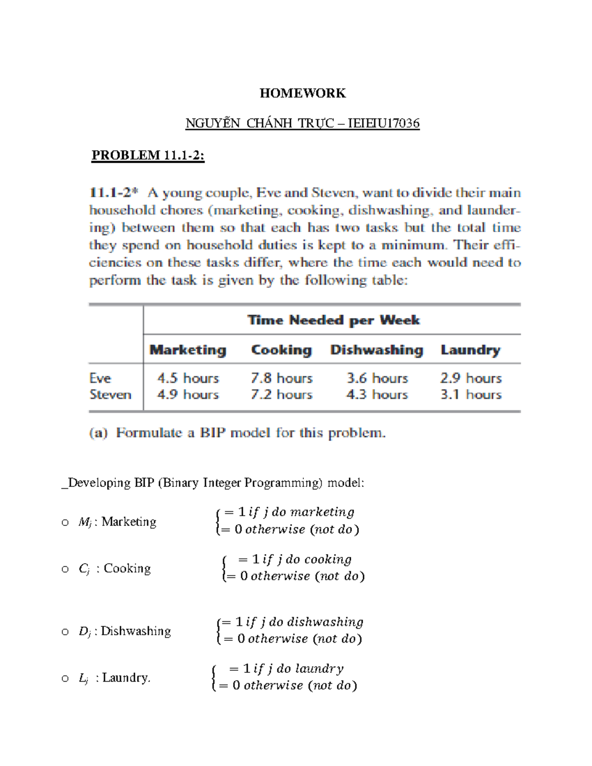 Parcial 07 - Binary Integer Programming Problems & Solutions (IEIEIU ...