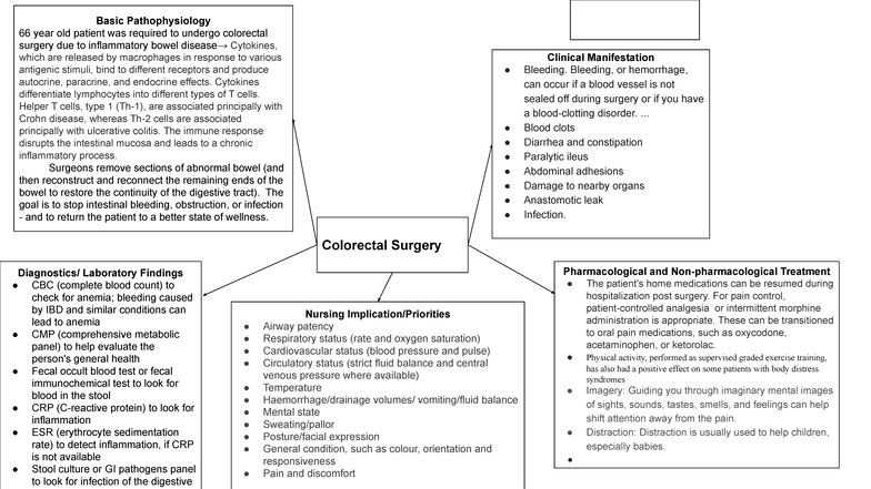 Colorectal Surgery Concept #6: Pathophysiology & Patient Care - Studocu