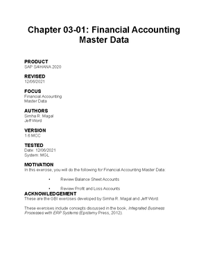 Ch.04-01 Procurement Master Data - S4HANA 1709 MCC V1 - Chapter 04-01 ...