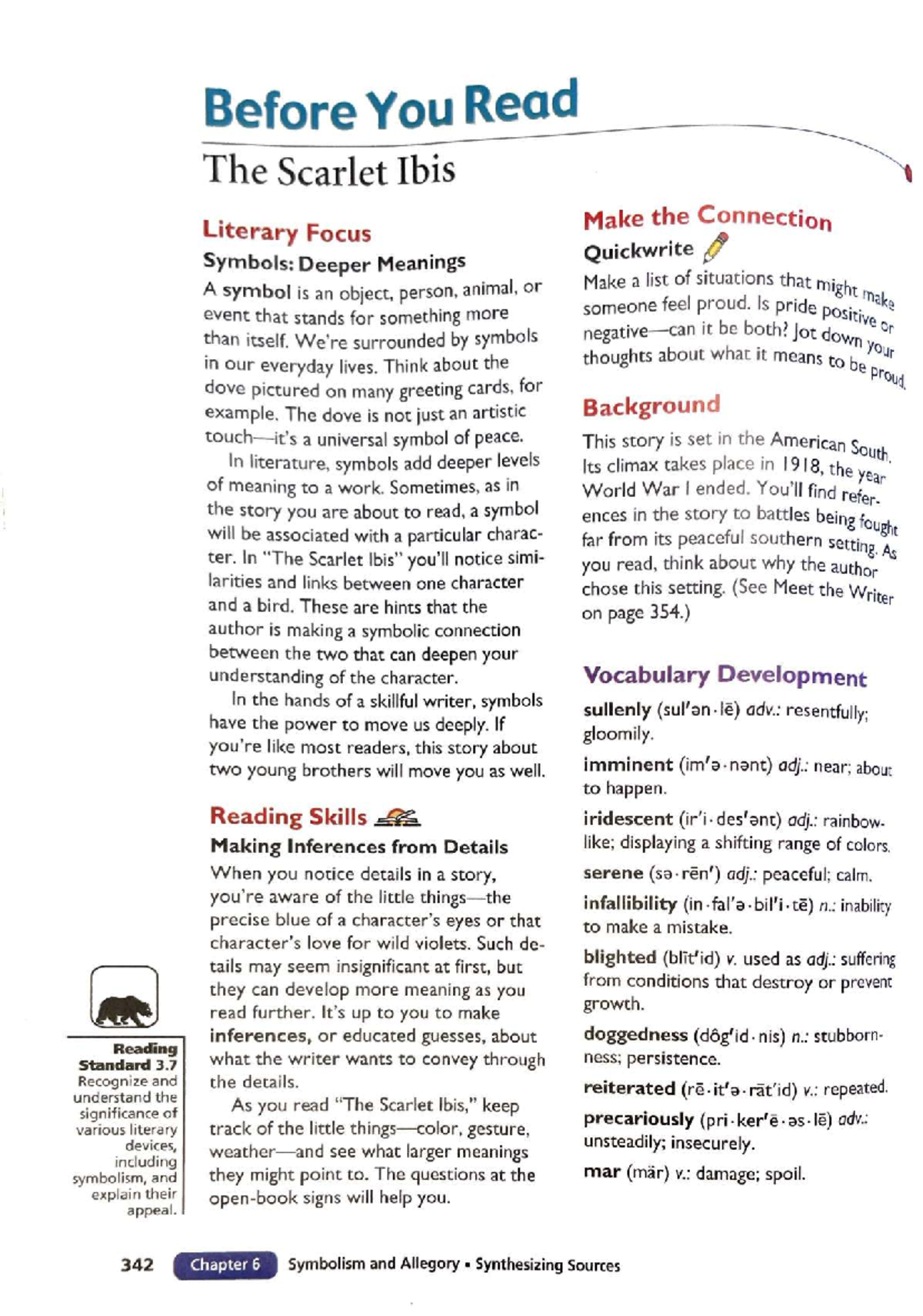 The Scarlet Ibis (ENG 101) - Literary Analysis and Symbolism Insights ...