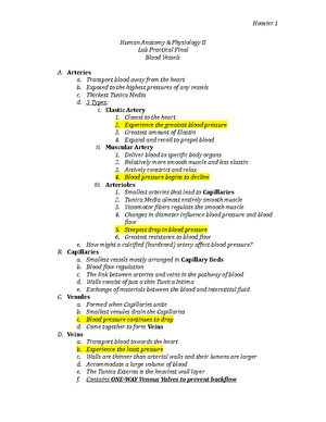 A&P Lab Exam 2 - lab practical 2 - A&P Lab Exam 1 Homeostasis: the ...