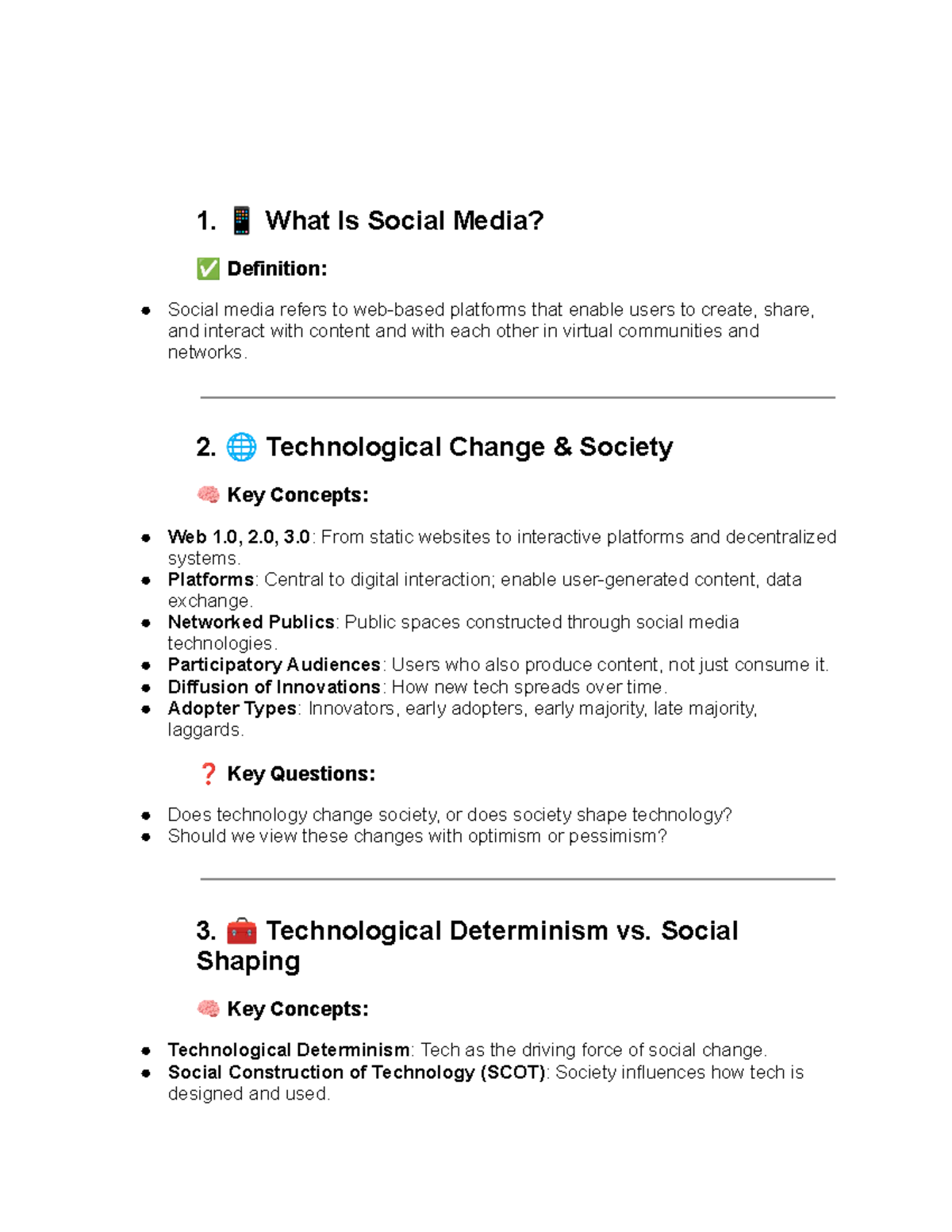 Understanding Data Privacy & Social Media Governance (SOC 101) - Studocu