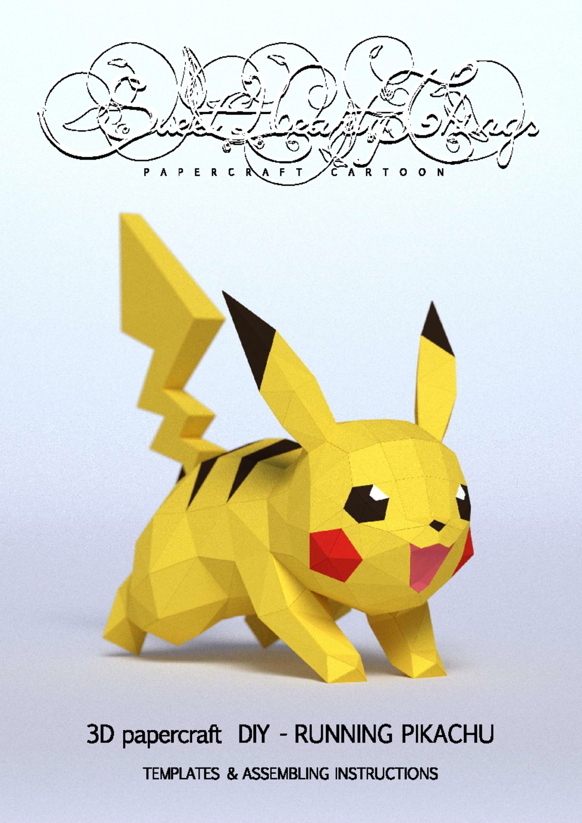 PAPERCRAFT 3D PIKACHU DIY TEMPLATES & INSTRUCTIONS Chapter 3 - Studocu
