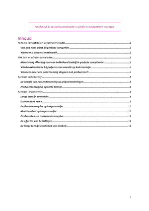 Consumenten- en Producentensurplus: Definitie en Voorbeelden - Studocu