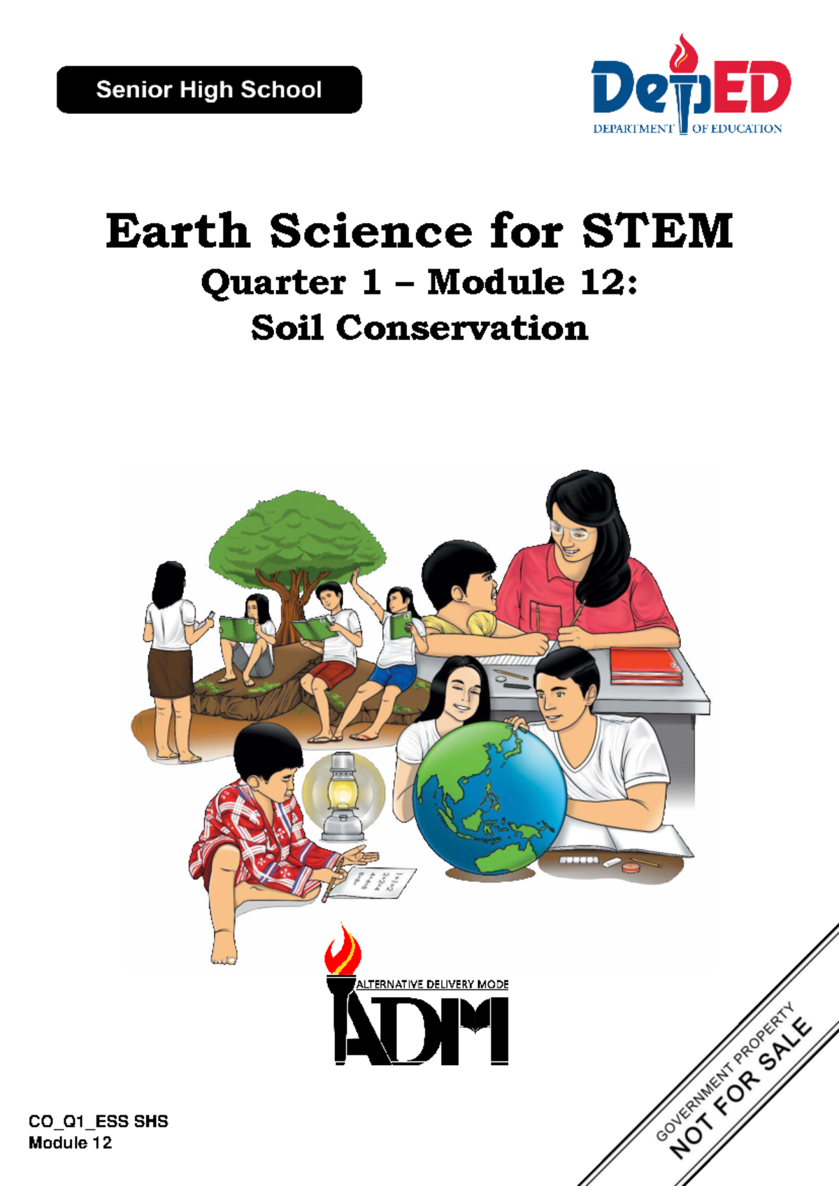 CO_Q1_ESS SHS Module 12: Soil Conservation Methods and Practices - Studocu