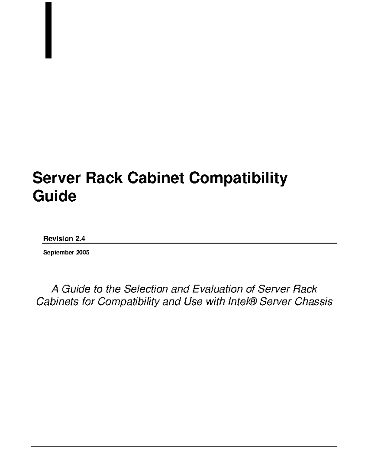 EIA-310-D - datacenters - Server Rack Cabinet Compatibility Guide ...